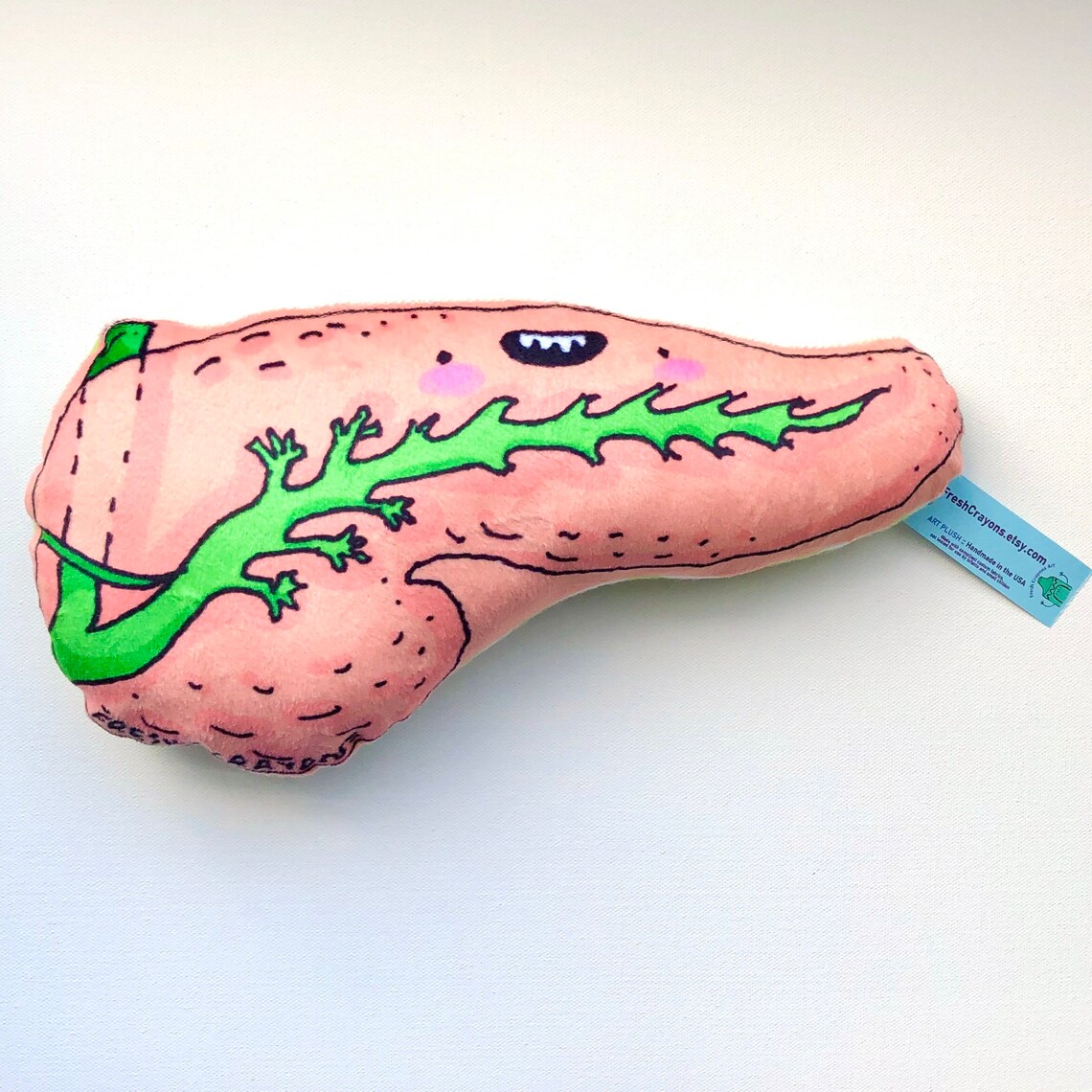 PANCREAS Plushy/ Pancreas Plush Toy/ Anatomy Pancreas Plush Pillow ...