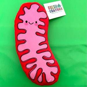 Mitochondria Plush, the Powerhouse of the Pillow - Etsy