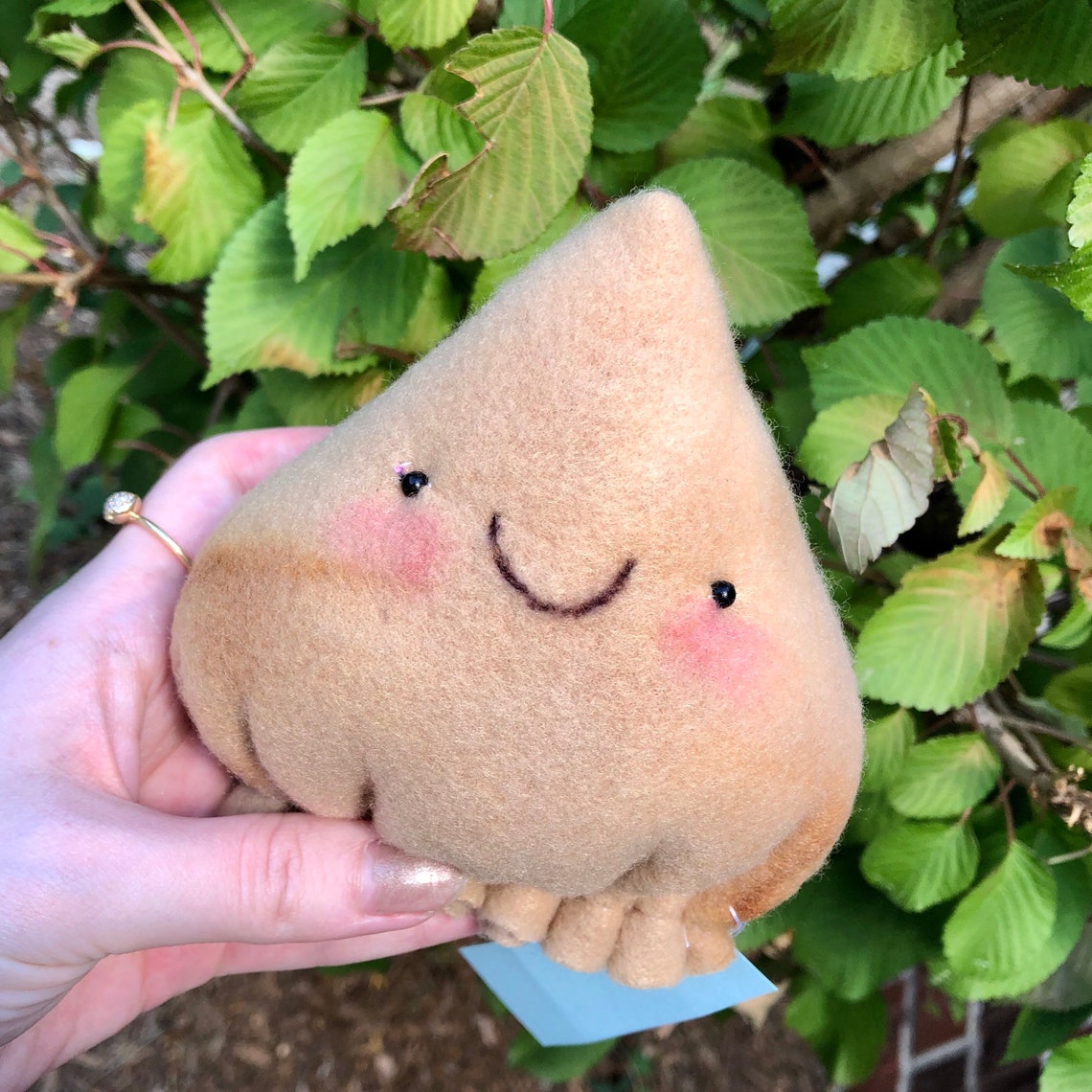 My Little Samosa Plushie/ Samosa Plush Toy/ Indian Dumpling | Etsy