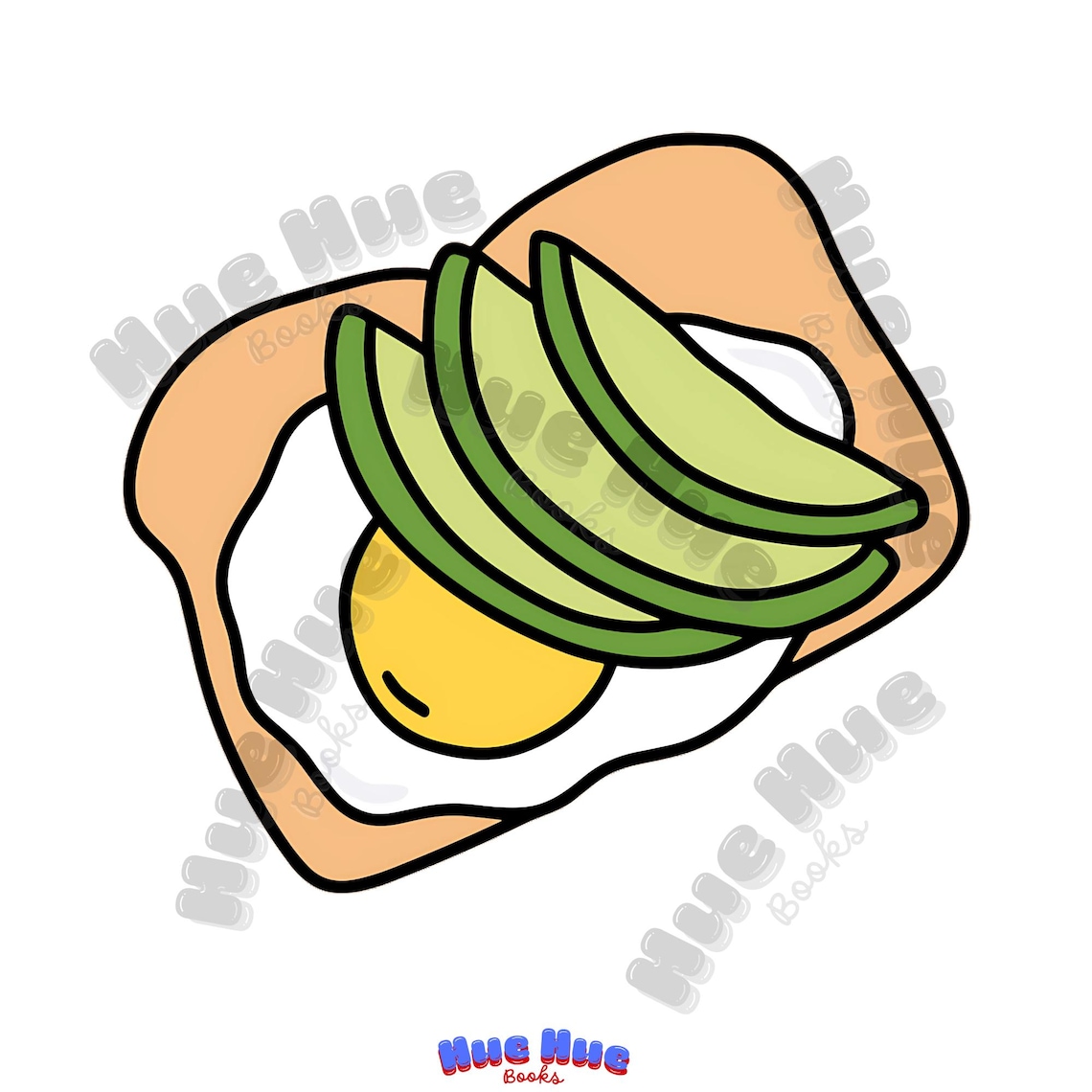 Food & Drinks Coloring Pages, Bold and Easy Coloring Book for Kids and ...