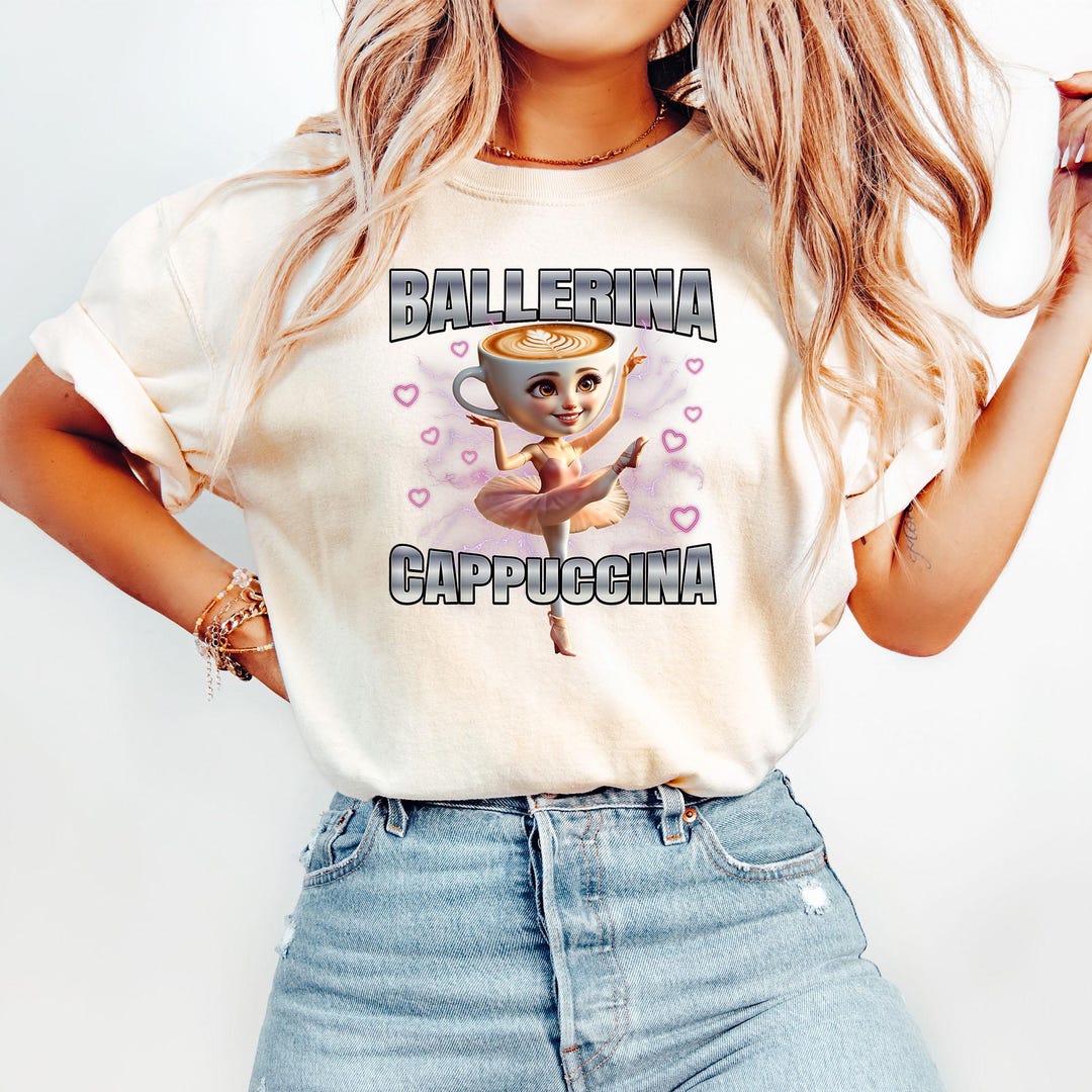 Italian Brainrot Shirt, Capuchin Dancer T-shirt, Brainrot Gift for ...