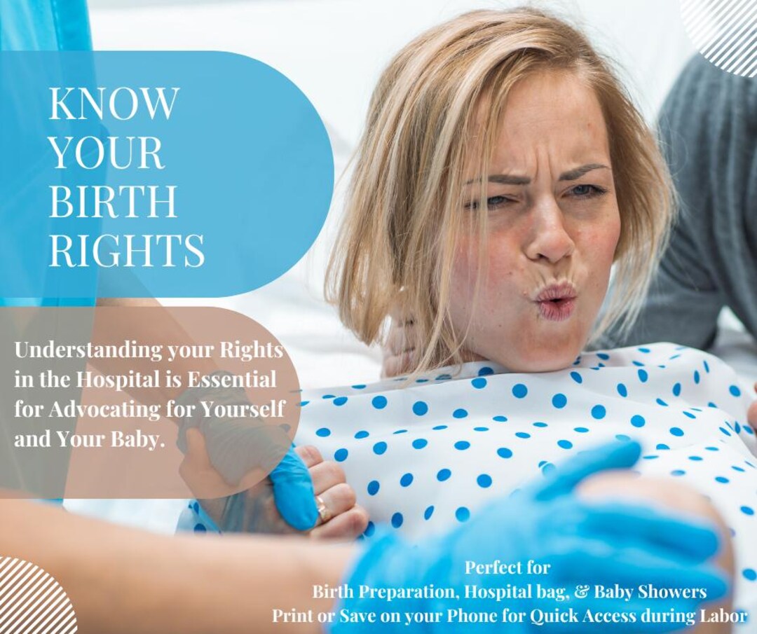 Know Your Birth Rights | Printable Birth Advocacy Guide for Moms ...