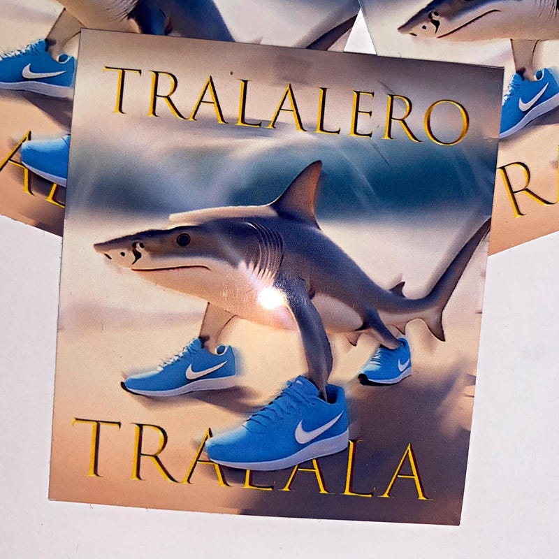 Tralalero Tralala Sticker - Etsy