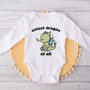 Cutest Dragon of All Baby Bodysuit, Baby Shirt, Toddler Sweatshirt ...