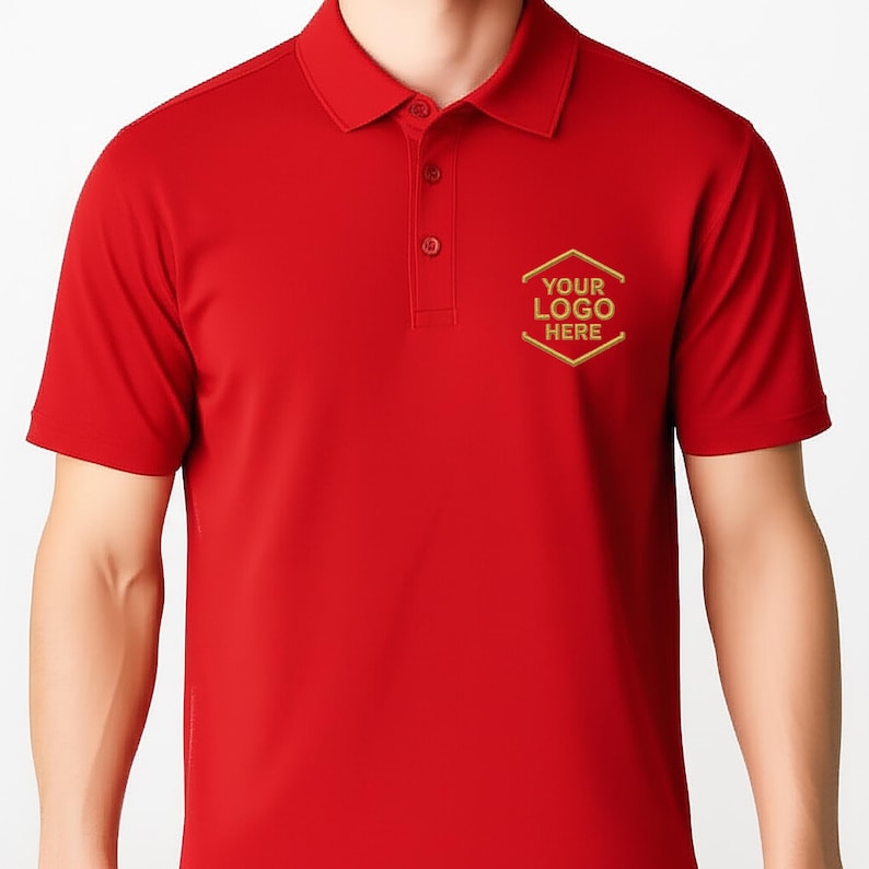 Custom Embroidered Polo Shirt for Men and Women, Personalized & Printed ...