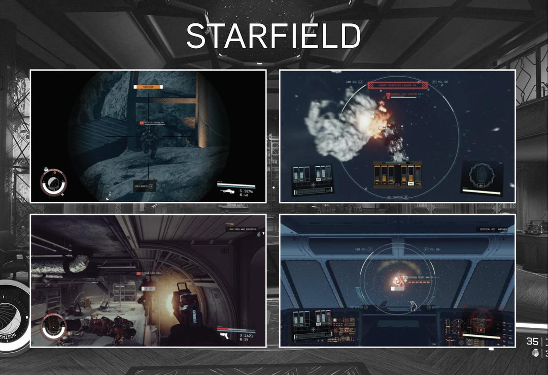 Starfield Poster 19"x13" Video Game Poster - Etsy