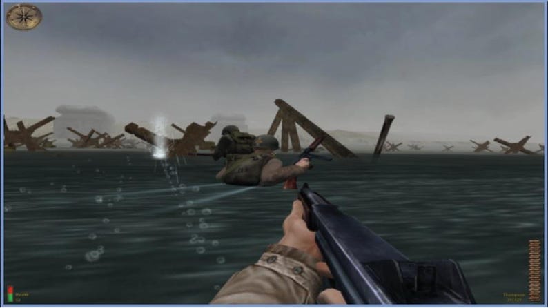 Medal of Honor Allied Assault Poster 19"x13" Video Game Poster MOHAA - Etsy