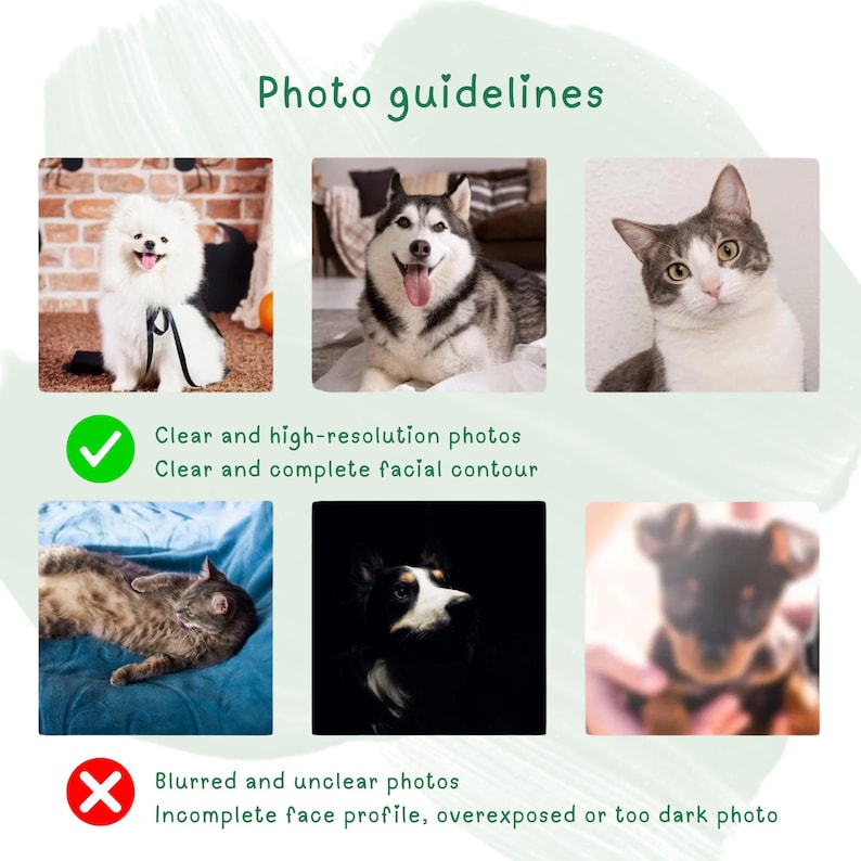 Custom Embroidered Pet Photo Hat: Personalized Dog/cat Baseball Cap ...