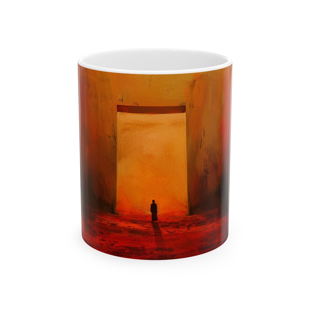 Abstract Existential Mug - Etsy