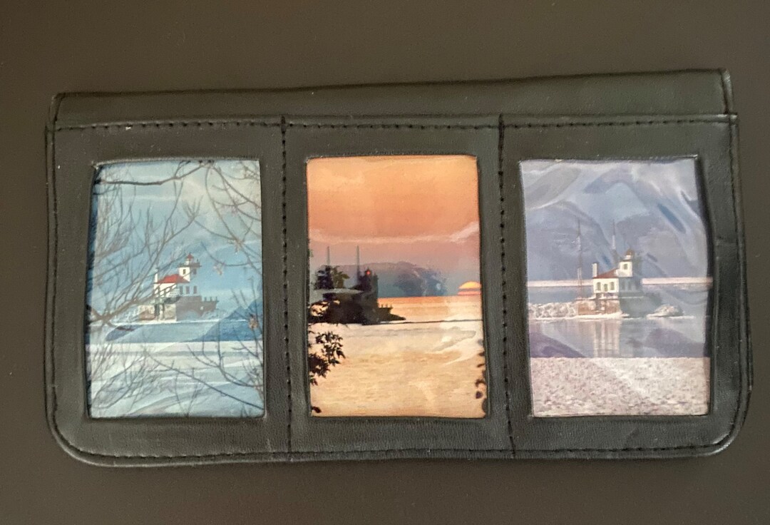 Oswego Lighthouse Checkbook - Etsy