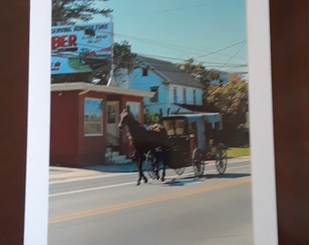 Amish Buggy Note Cards - Etsy