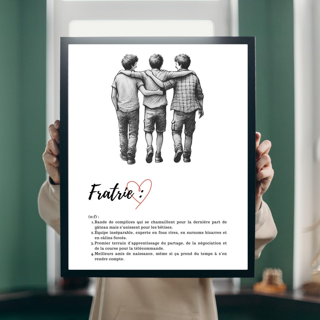 Siblings Poster – Funny Illustrated Definition to Print | Digital ...
