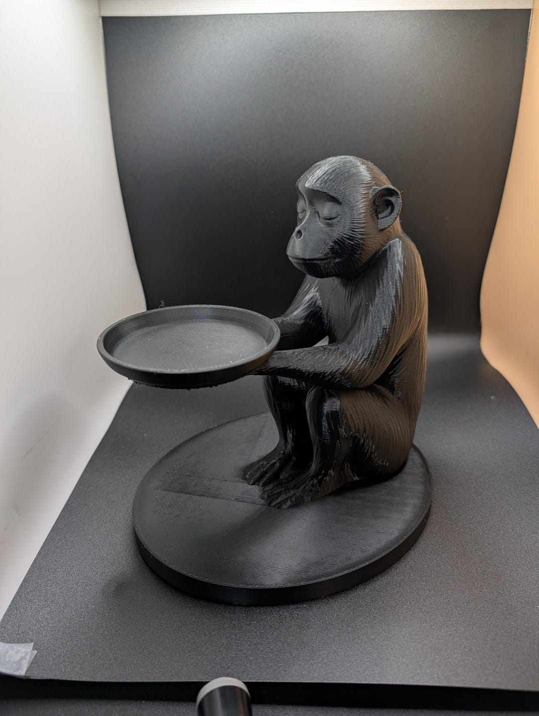 Monkey Valet Ring & Trinket Holder | Desk Catchall Tray | Jewelry ...