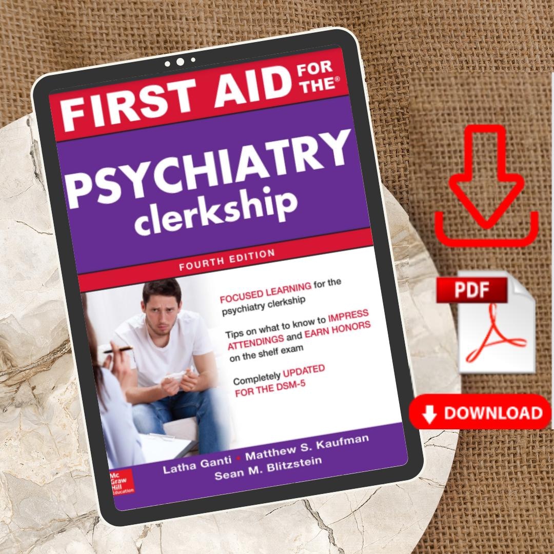 First Aid for the Psychiatry Clerkship | Medical Student Study Guide ...