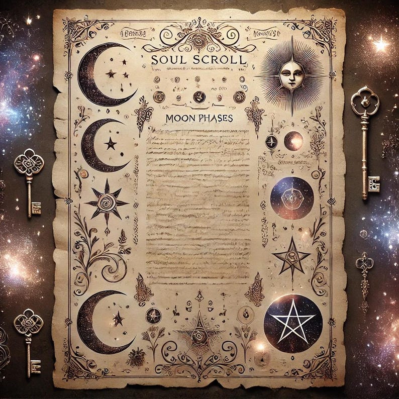 The Oracle’s Scroll – Digital Path to Self-discovery - Etsy