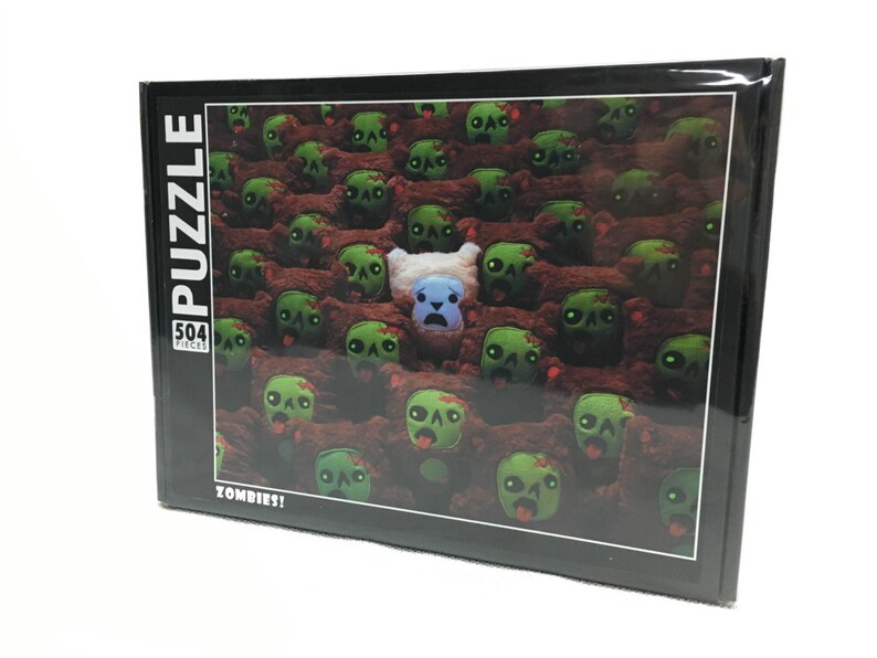 Zombie Jigsaw Puzzle 504pc - Etsy