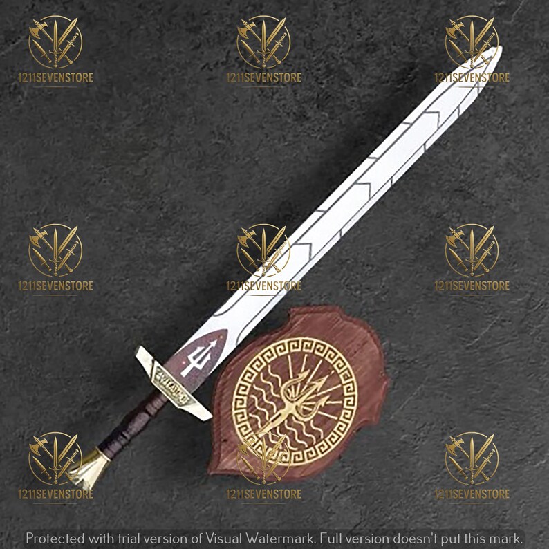 Prized Best Replica Sword, Hand Forged Riptide Olympians New Series's ...