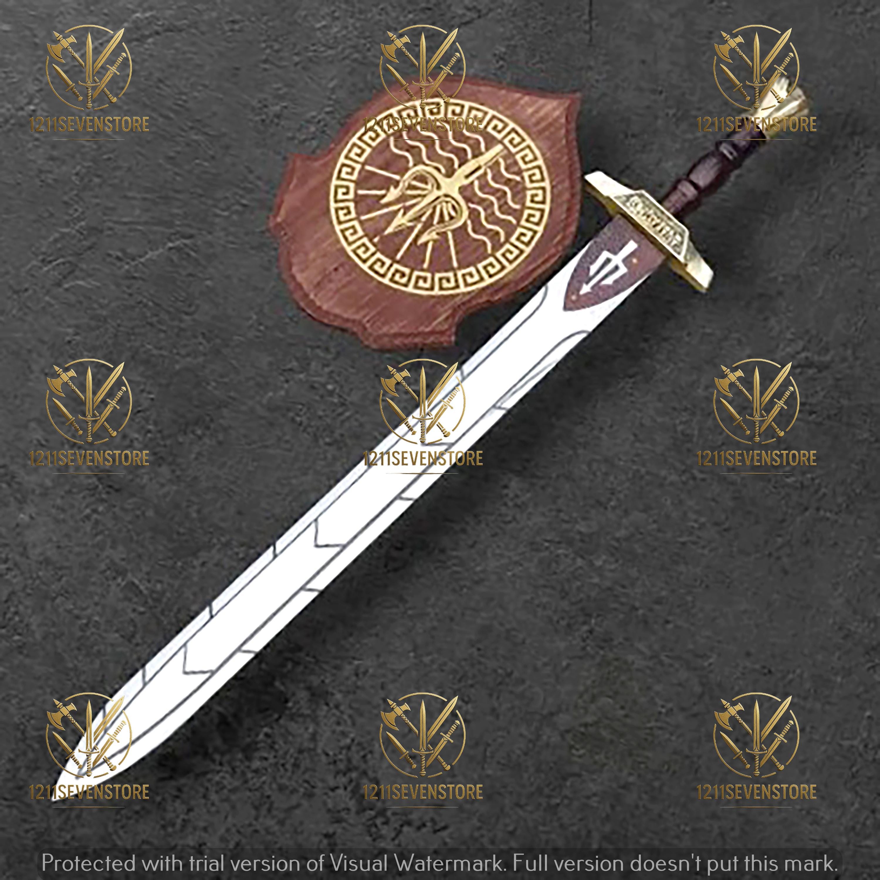 Prized Best Replica Sword, Hand Forged Riptide Olympians New Series's ...