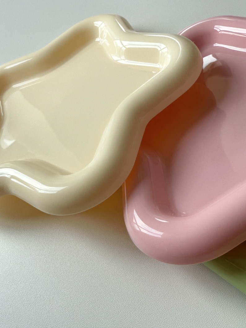 Star Shaped Plastic Tray, Pastel Home Decor - Etsy