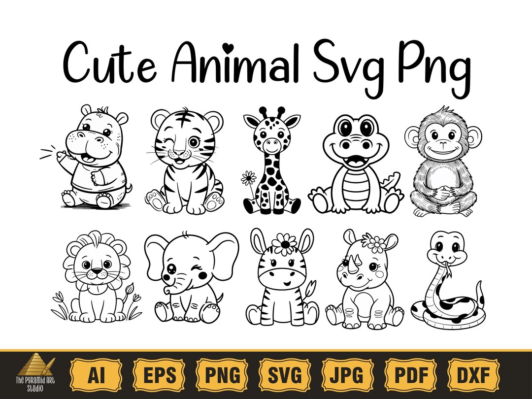 Lion Tiger Hippo Giraffe Zebra Monkey Zoo Savanna Kids Baby, Safari ...