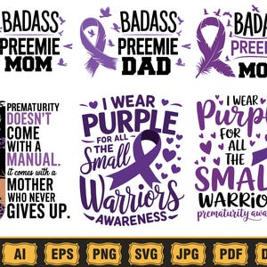 Prematurity Awareness Svg Png Bundle, Prematurity Svg, in November We ...