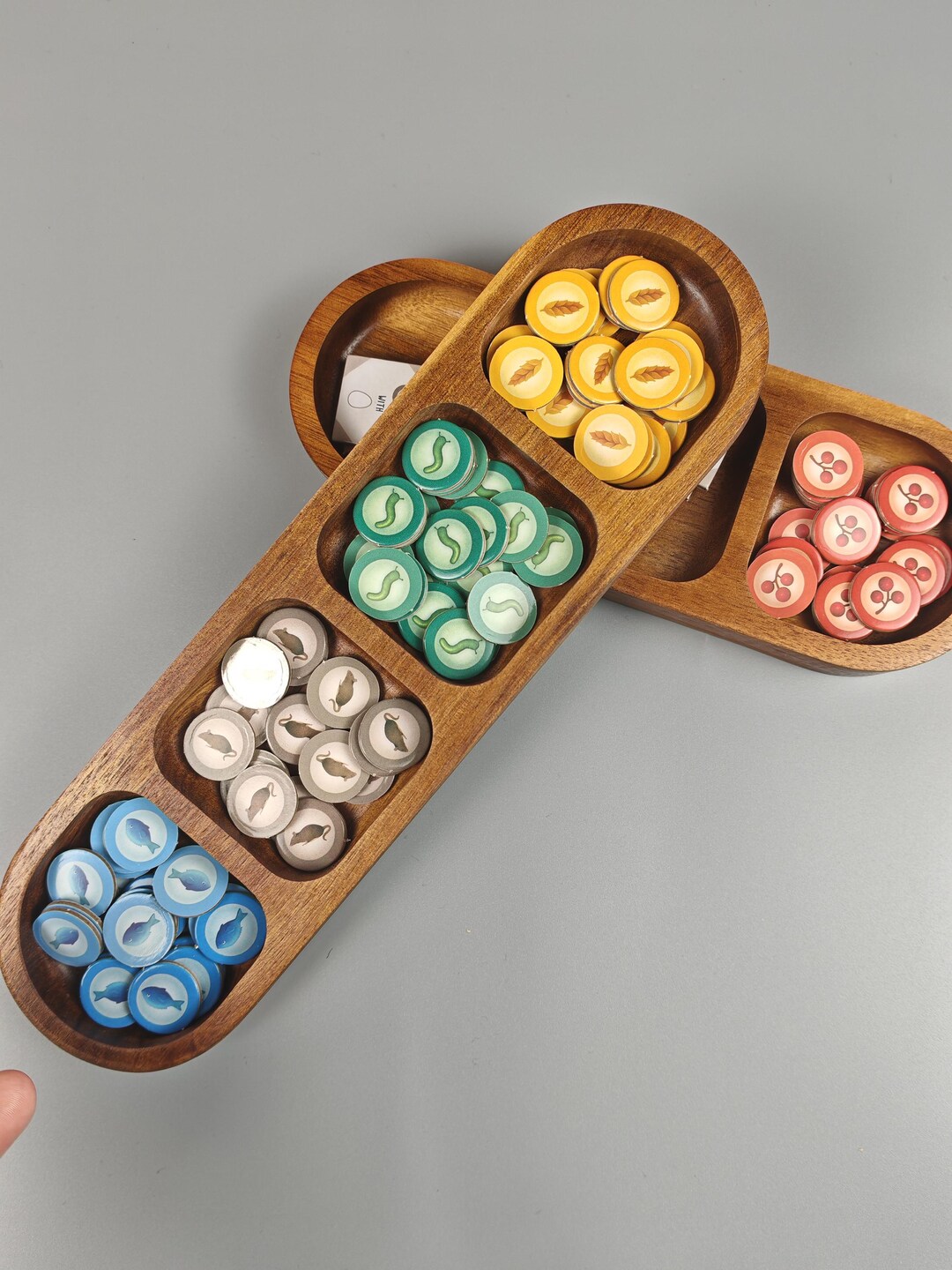 Wingspan Custom Token Tray | Borad Game Token Tray |solid Wood ...