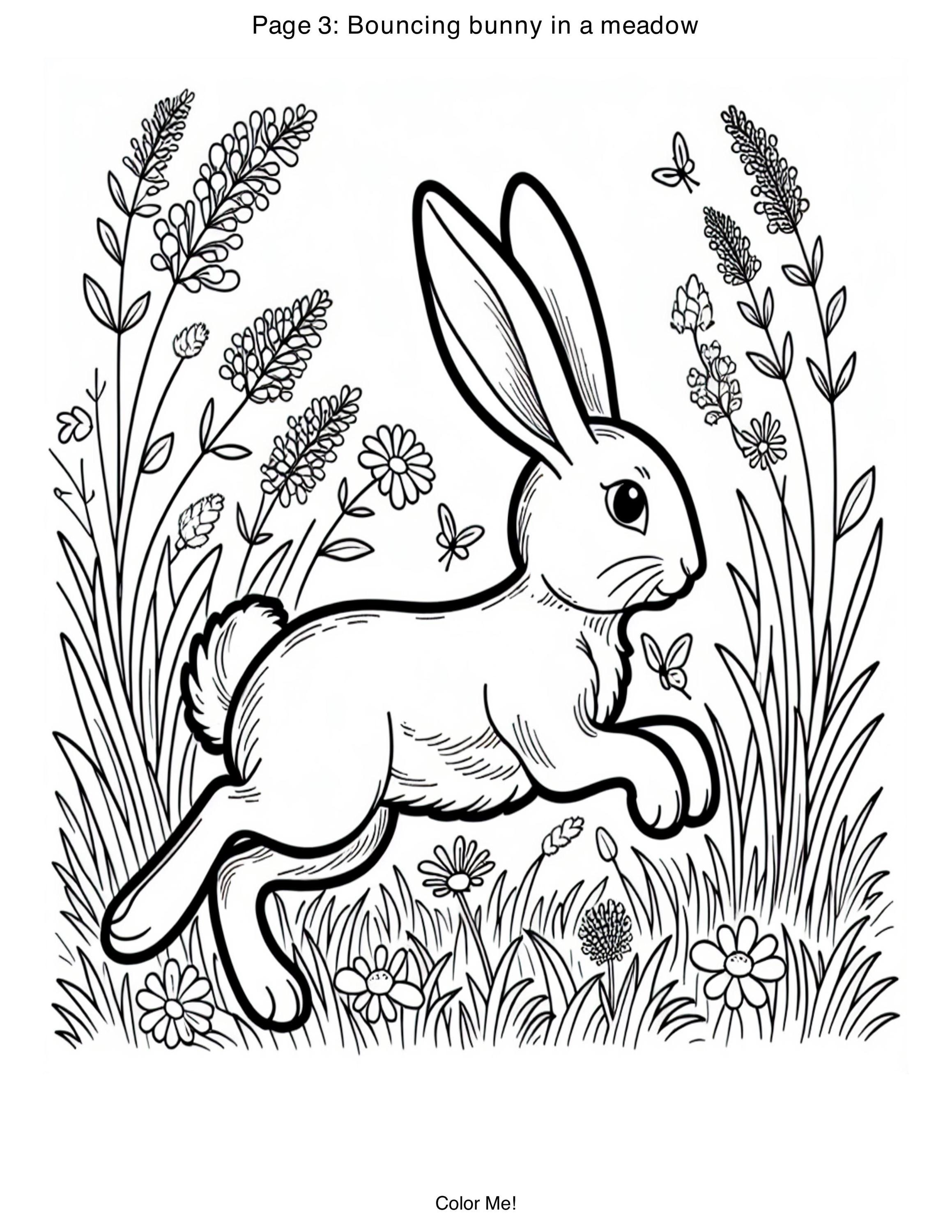 Kids Coloring Book PDF | 10 Fun Animal & Theme Pages | Printable ...