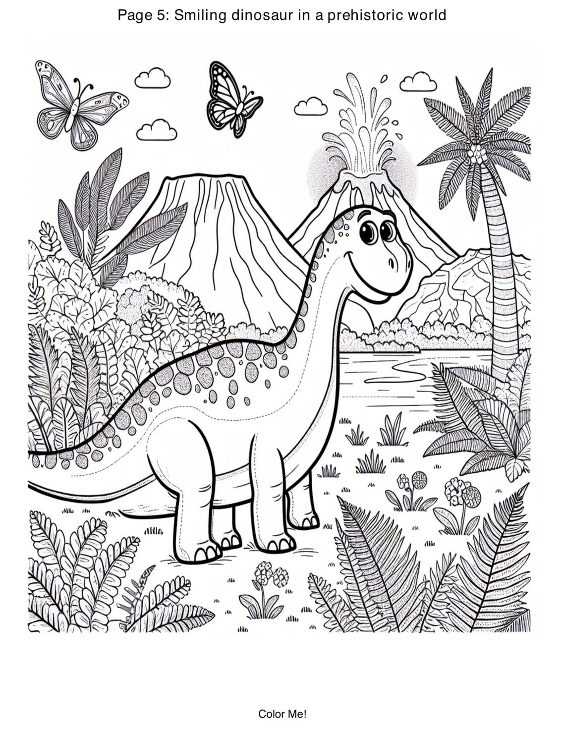 Kids Coloring Book PDF | 10 Fun Animal & Theme Pages | Printable ...