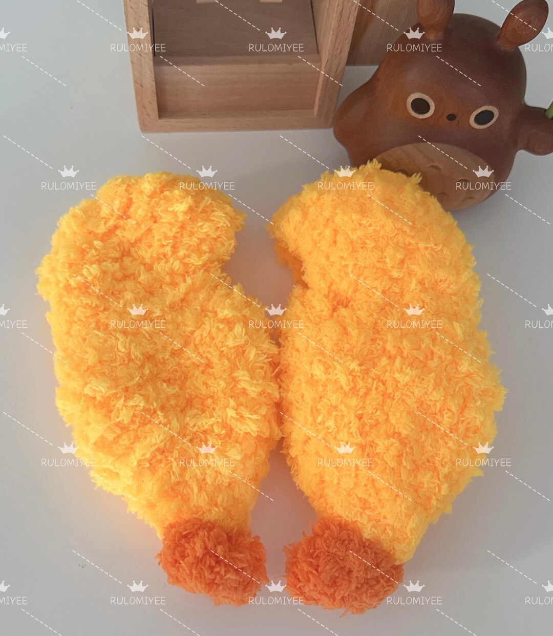 Crocheted Tempura Fried Shrimp Clothes(only Outfit) Handmade Fits 15 ...