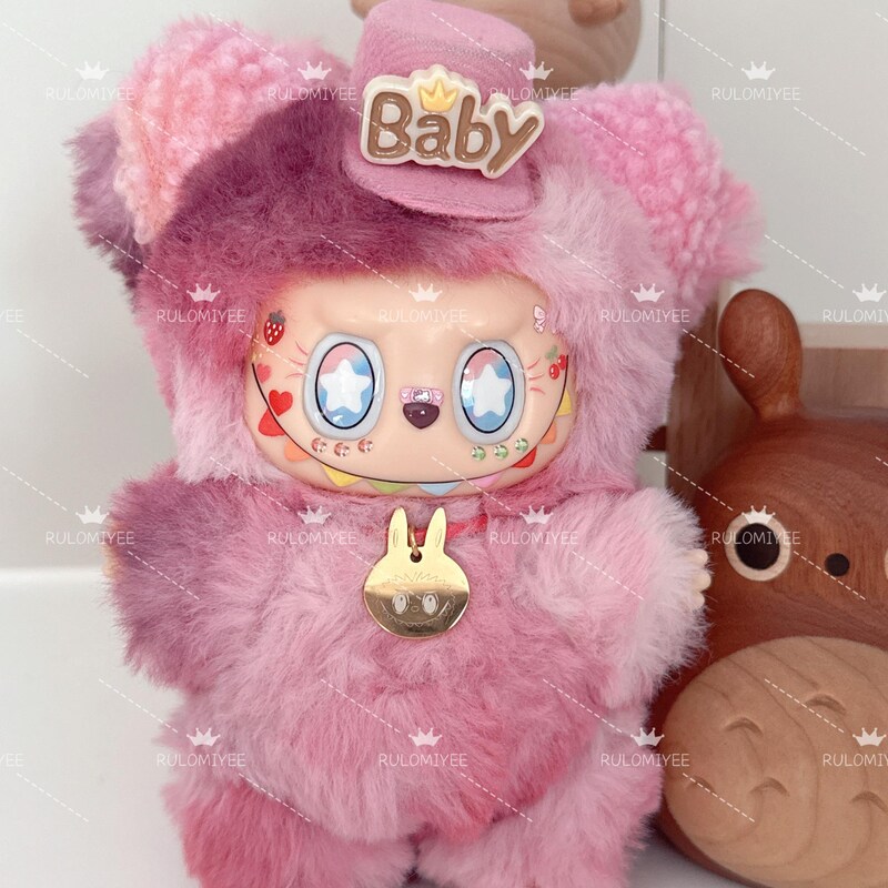 Pink Labubu Heart Eyes - Etsy