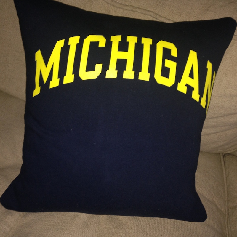Michigan Pillow - Etsy