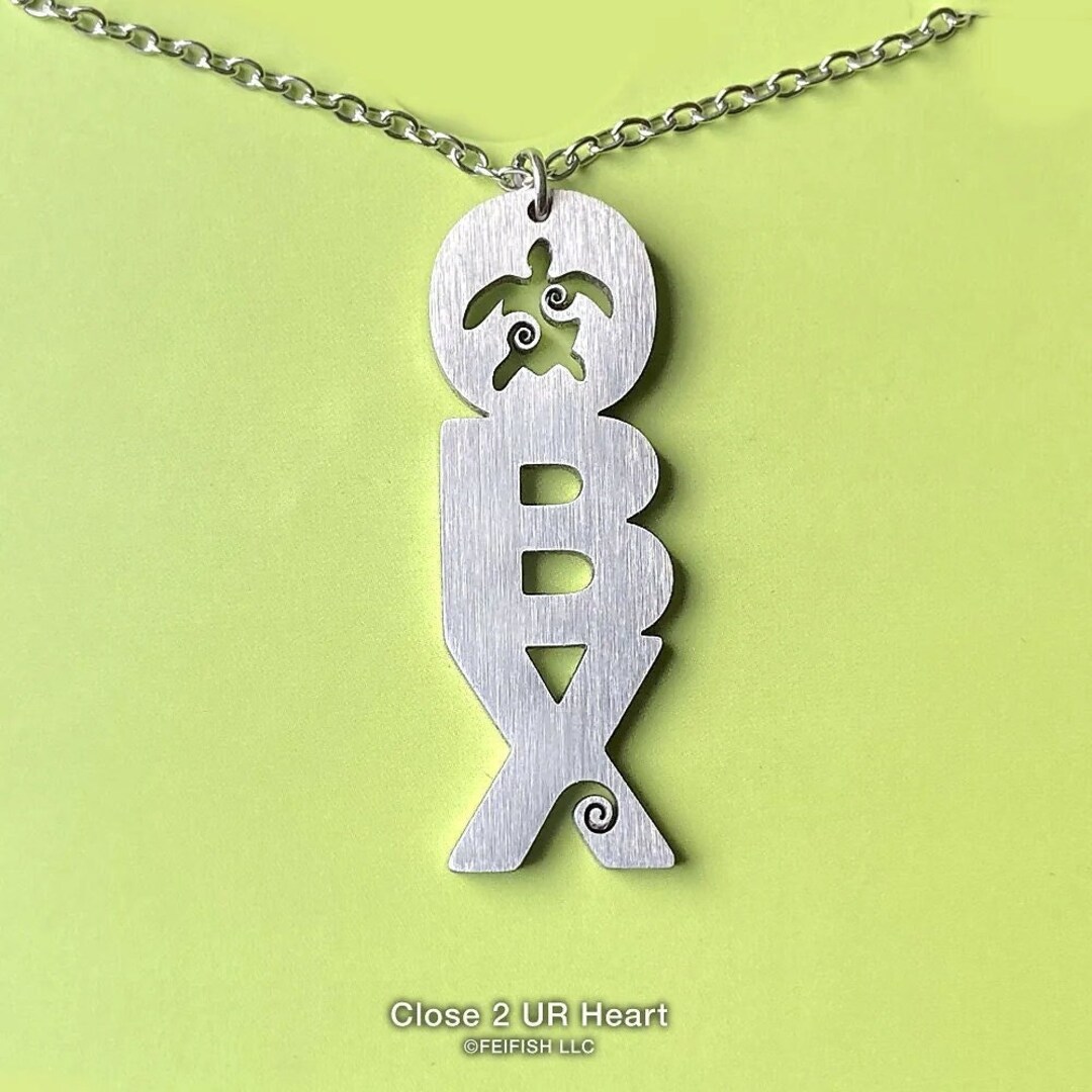 Outer Banks OBX Sea Turtle Necklace by Close 2 UR Heart - Etsy