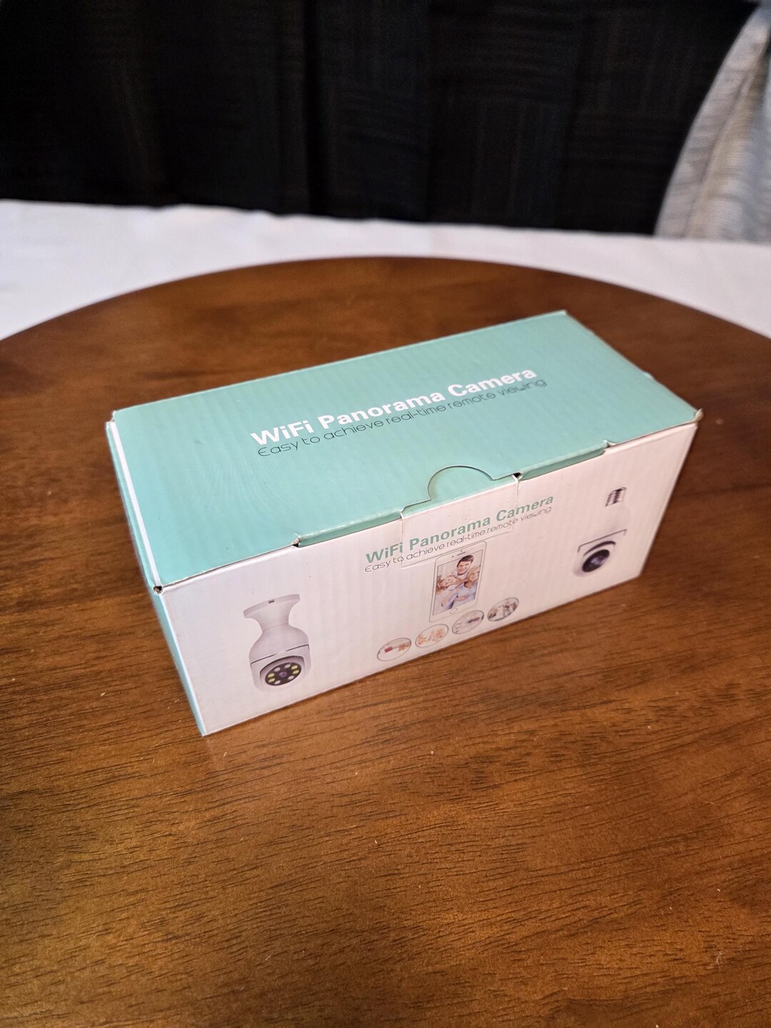 NIB Mountable Wi-fi Panorama Camera Real Time Remote Viewing W/ Cell ...