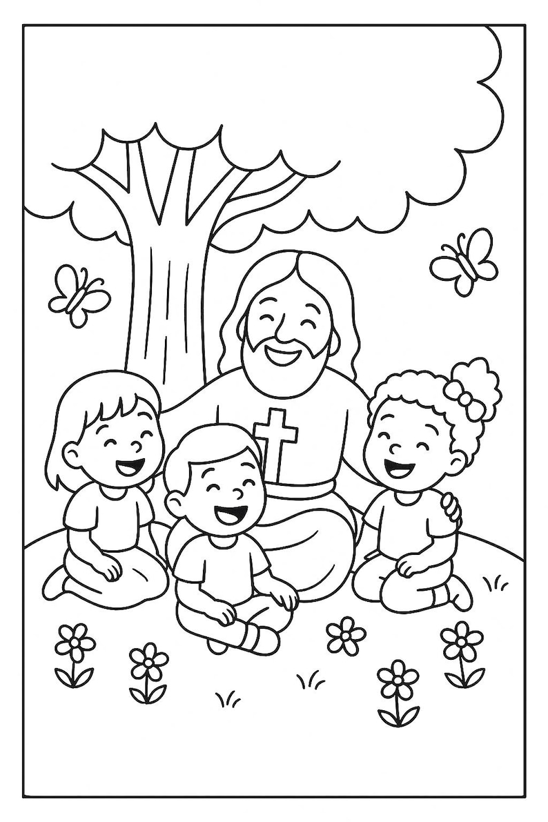 Christian Coloring Pages – Bible Verses & Faith Printables (PDF ...