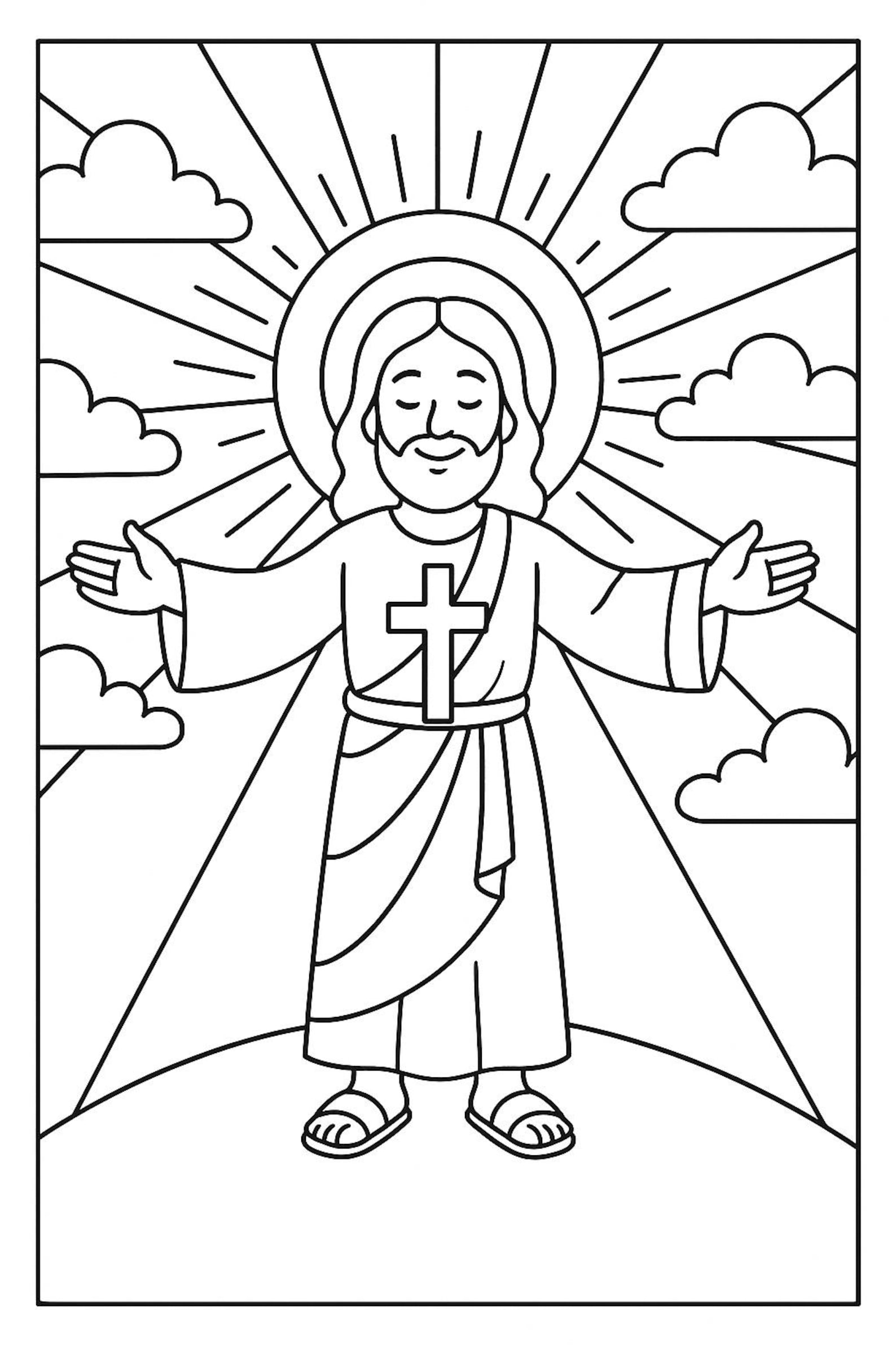 Christian Coloring Pages – Bible Verses & Faith Printables (PDF ...