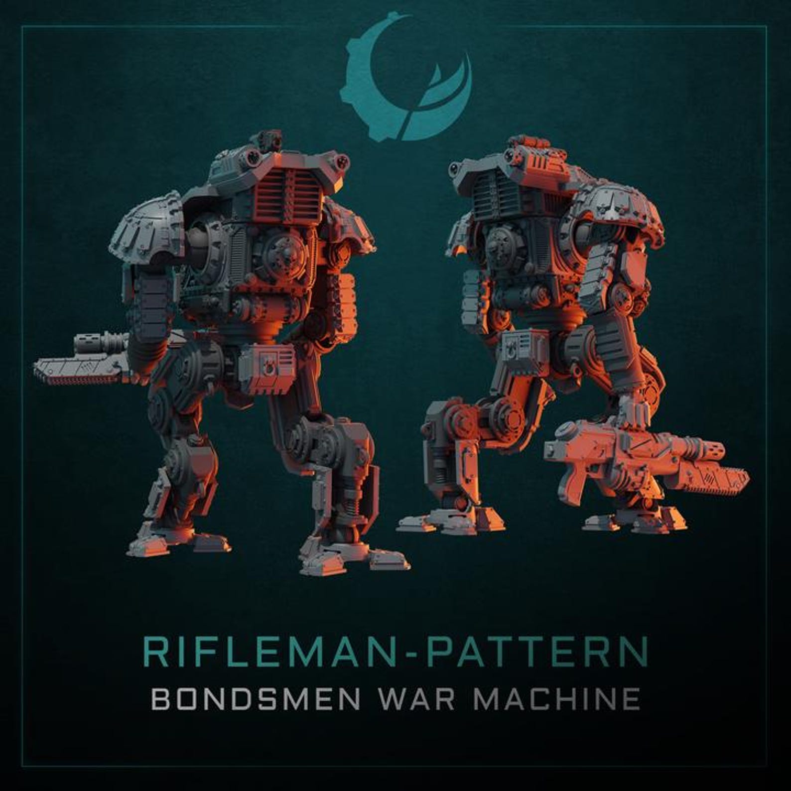 Rilfeman-pattern Bondsmen Warmachine by Maelstrom Designworks - Etsy