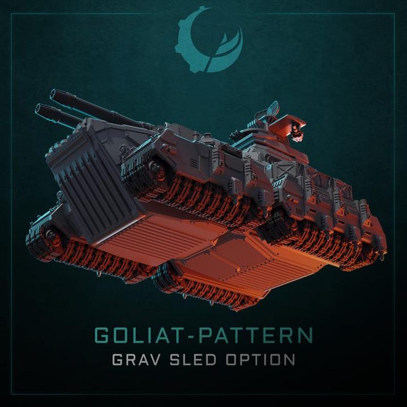 Goliath-pattern Super Heavy Assault Crawler by Maelstrom Designworks - Etsy