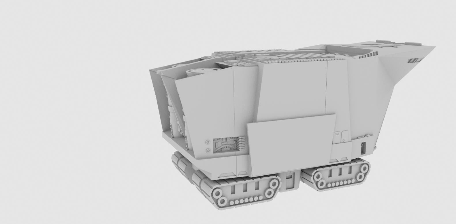 Jawa Sandcrawler 3D Model Stl File - Etsy