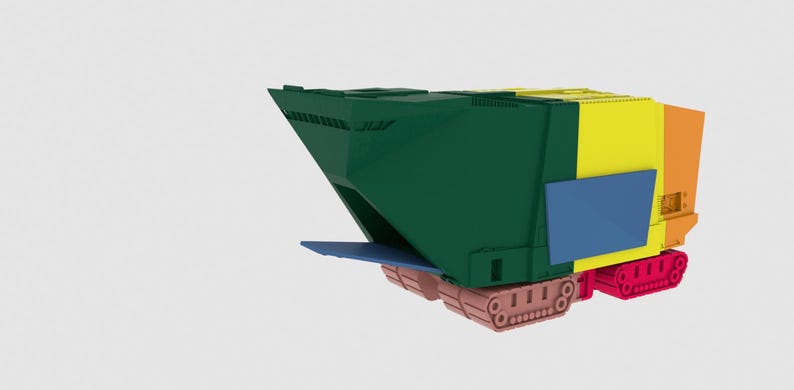 Jawa Sandcrawler 3D Model Stl File - Etsy
