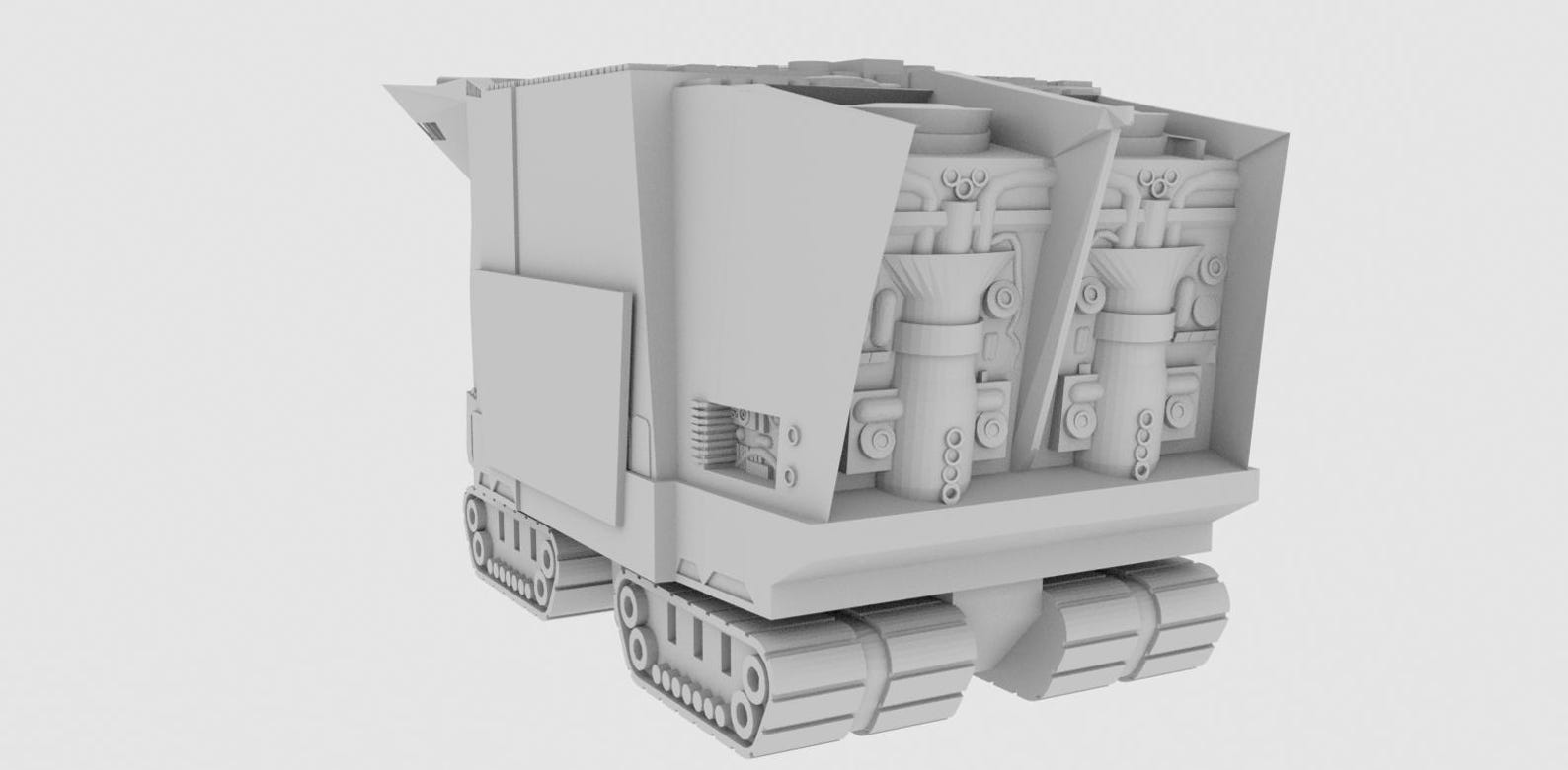 Jawa Sandcrawler 3D Model Stl File - Etsy
