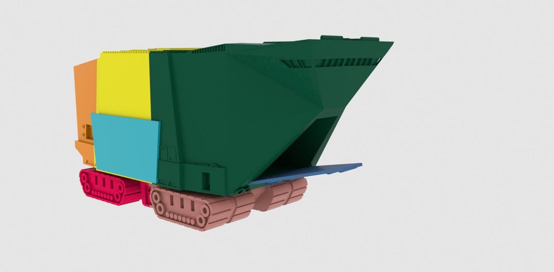 Jawa Sandcrawler 3D Model Stl File - Etsy