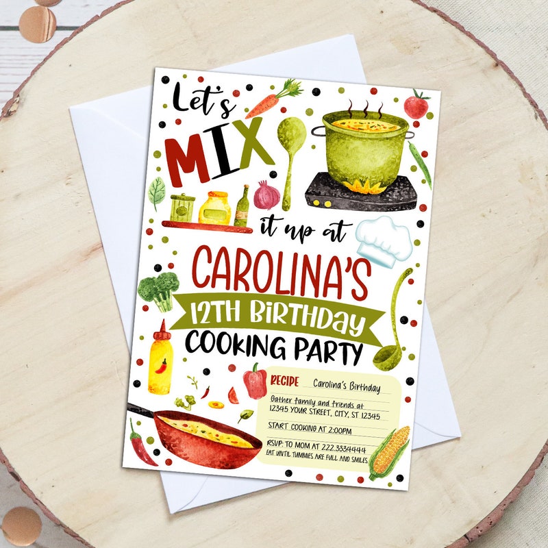 Cooking Party - Etsy