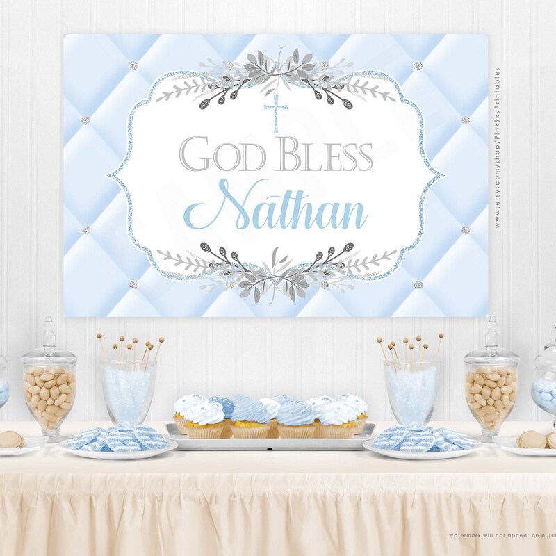 Christening Backdrop - Etsy