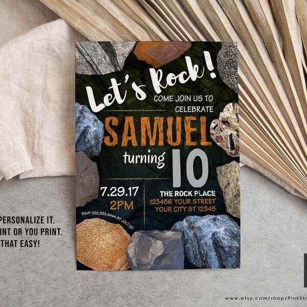 Geology Birthday - Etsy