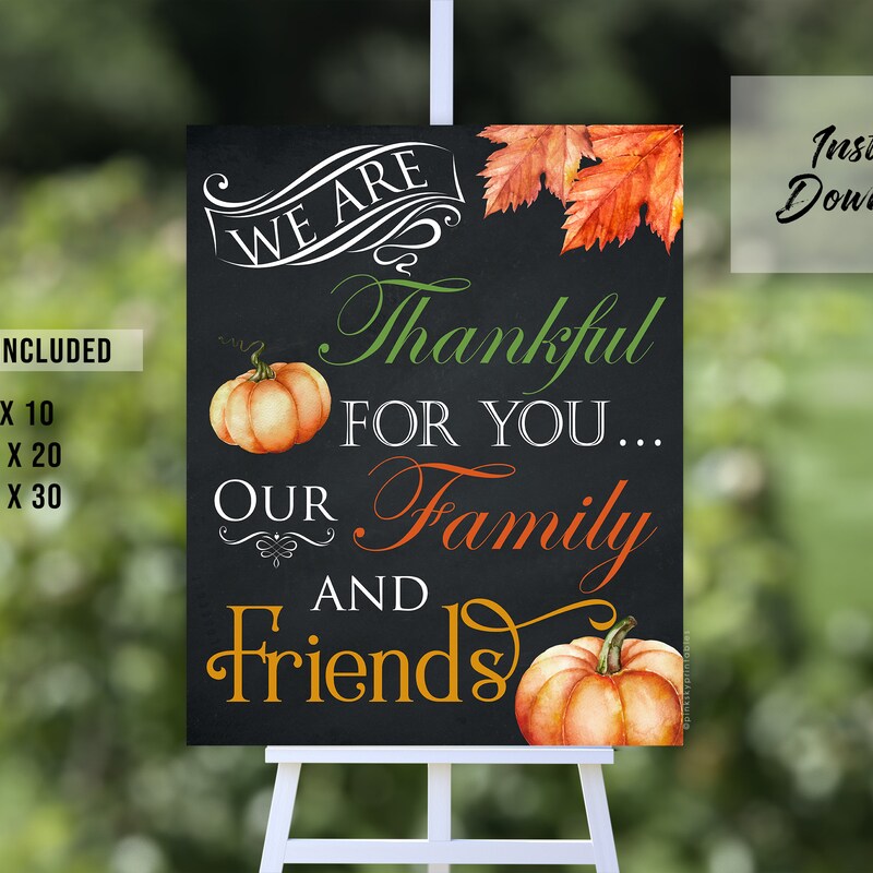 Fall Chalkboard Art - Etsy