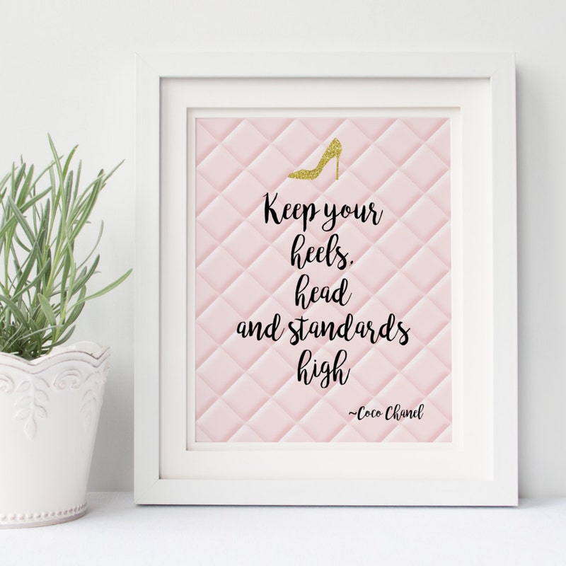 Coco Chanel Quotes - Etsy