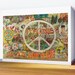 Peace Sign Wall Mural, Imagine, Give Peace a Chance, All You Need is ...