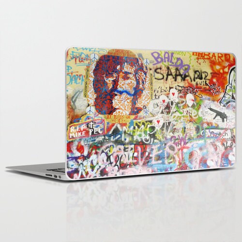 John Lennon Graffiti Laptop Skin - Etsy