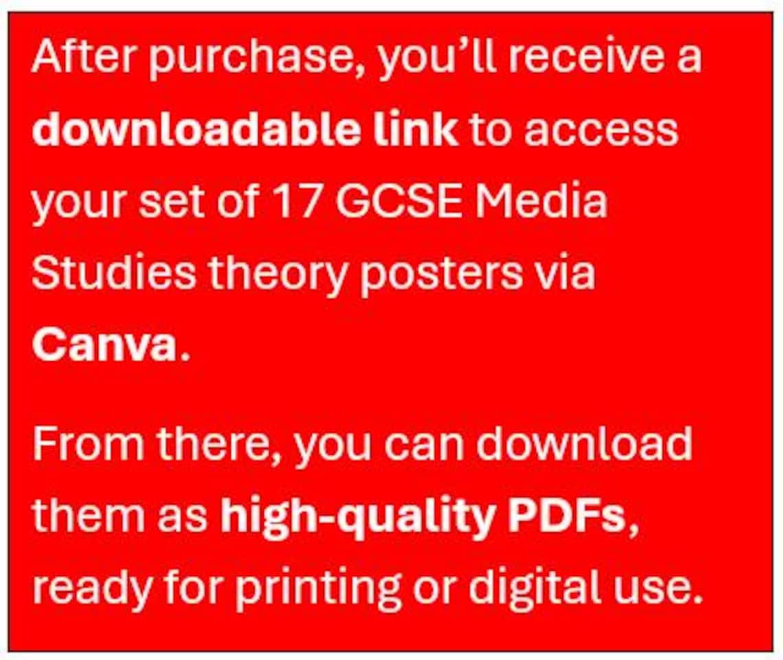 GCSE Media Studies Theory and Theorist Classroom Posters – Eduqas ...