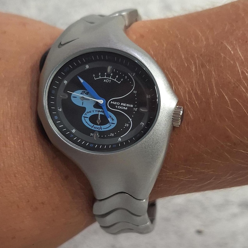 Rare Nike Triax Watch – Retro Futuristic Design, Asymmetrical Case ...